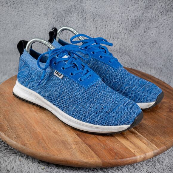 True Linkswear | Shoes | True Linkswear True Knit Blue Spikeless Golf ...